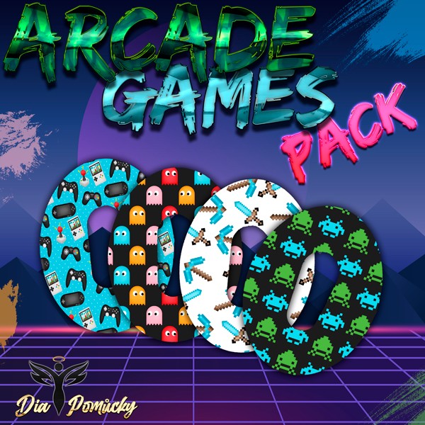 Arcade Games Pack- Dexcom g6 náplasti :: Dia pomůcky