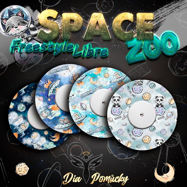 Space Zoo - Freestyle Libre náplasti :: Dia pomůcky