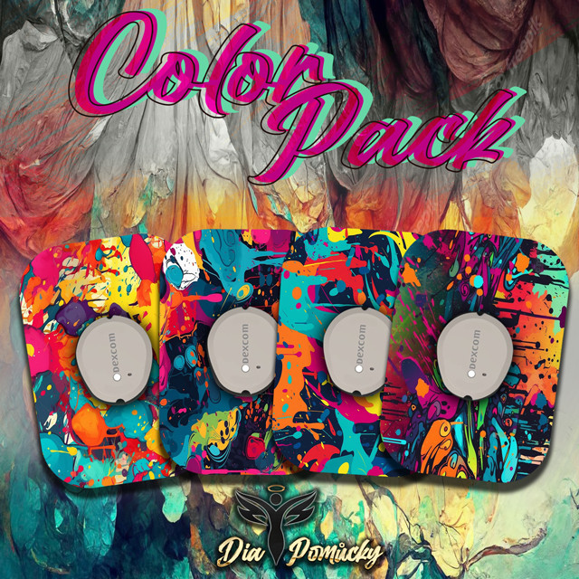 Fixační náplast na Dexcom G7 - Color Pack :: Dia pomůcky